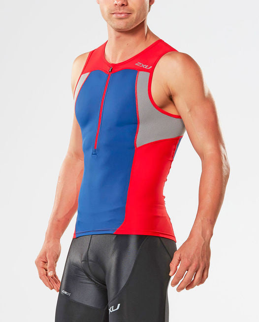 2XU Active Tri Singlet - Men's – all3sports
